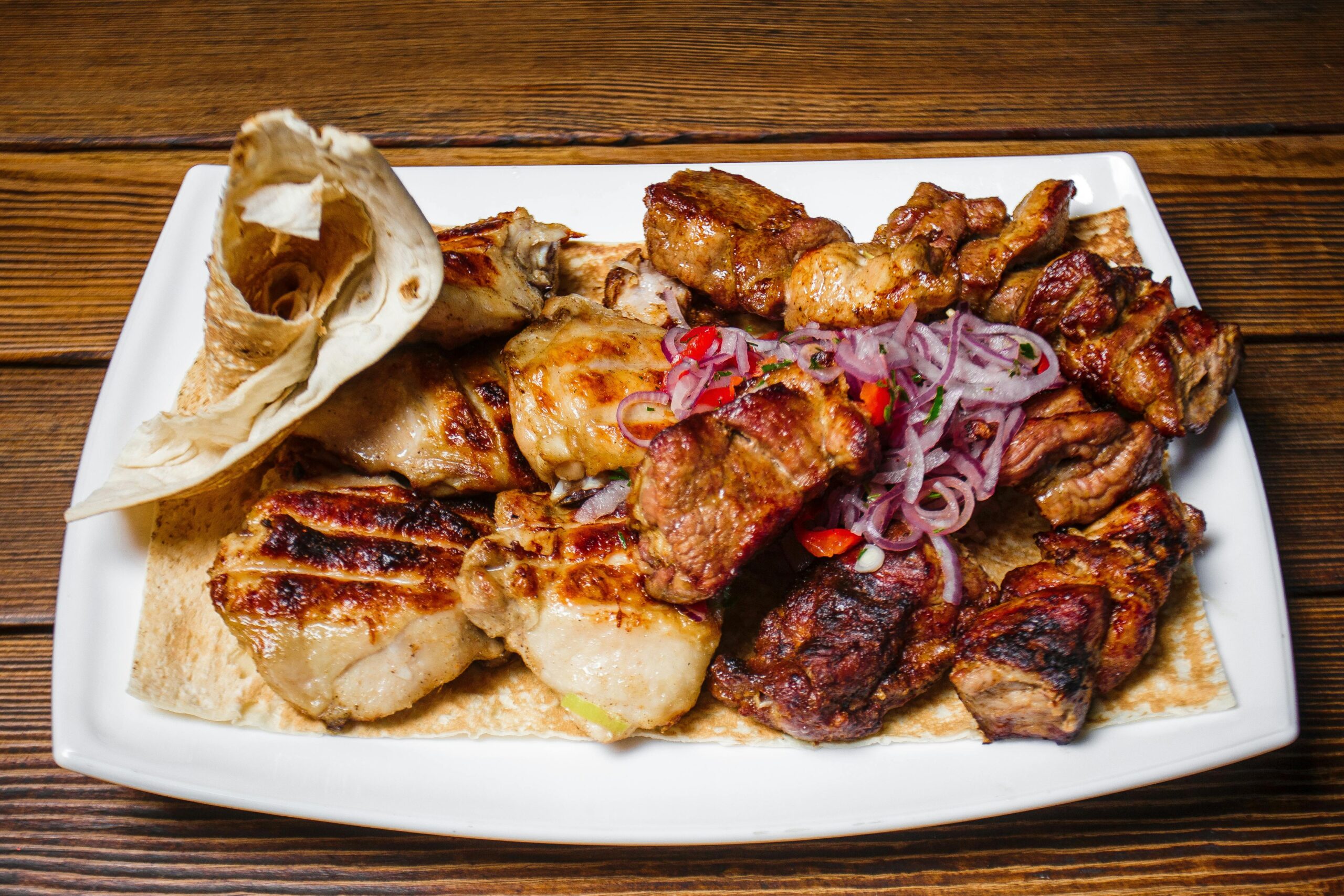 Meal Platter - Khan Grill and Burger